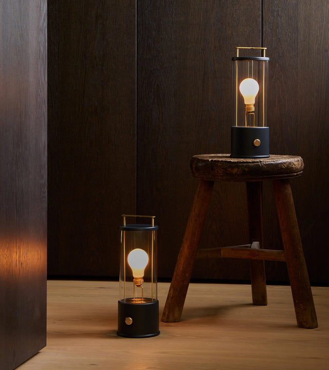 The Muse Portable Lamp in Hackles Black | Tala x Farrow & Ball | Tala