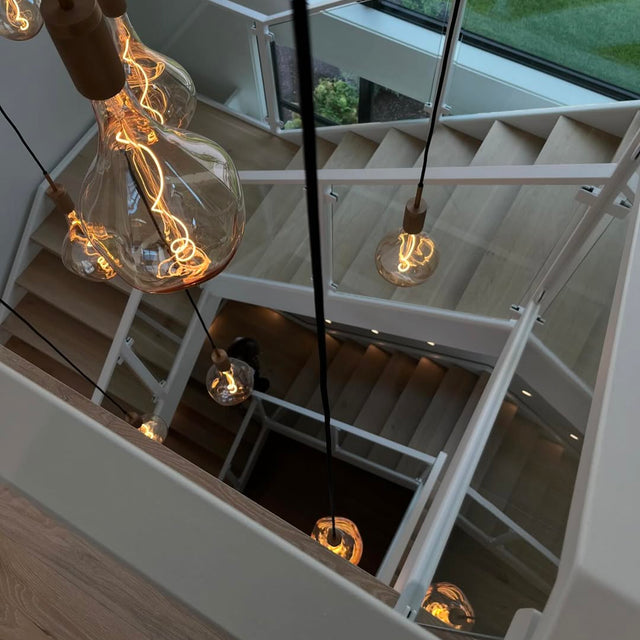 Nine Pendant Walnut + Voronoi II - Ceiling Lights | Tala