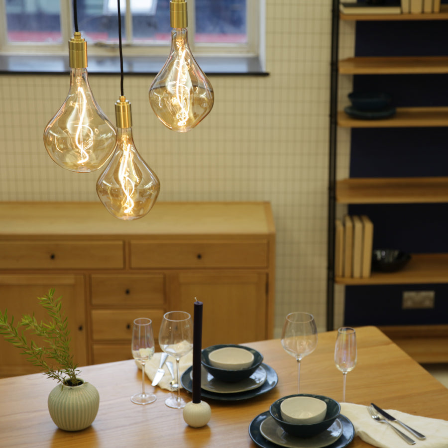 Triple Pendant in Graphite - Pendant Lights | Tala