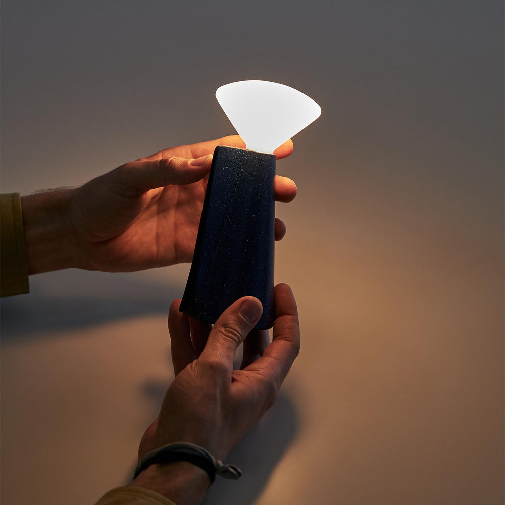 Mantle Portable Lamp in Cobalt Blue | Portables | IP44 Wet-Rated | Tala