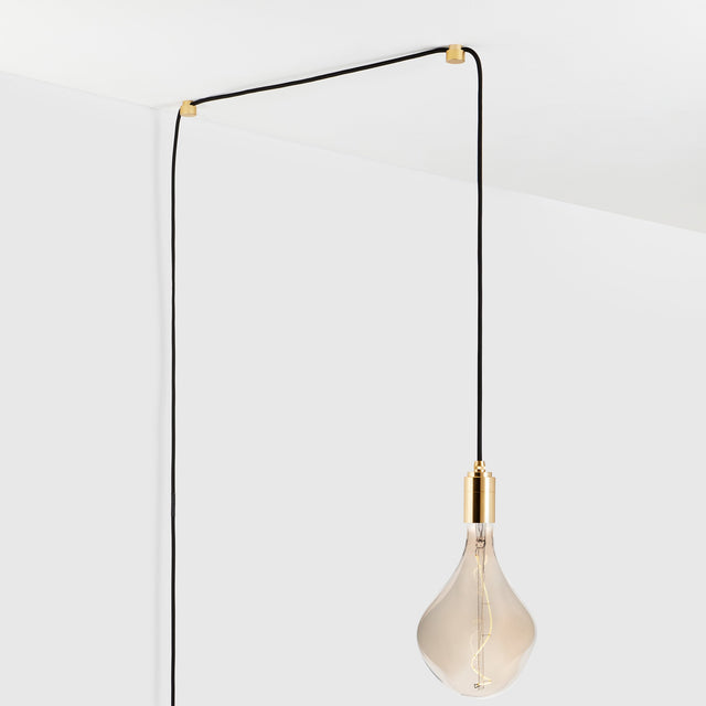 Enno Plug-in Pendant Light in Graphite | Pendant Lights | Tala