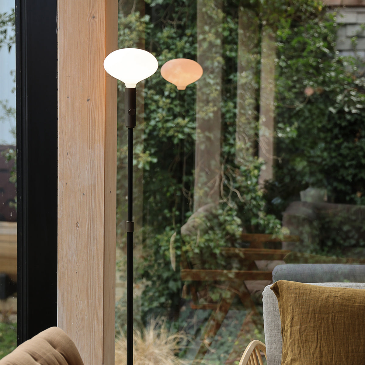 Oval II E27 Dim-to-Warm LED Bulb | 8W E27 Matte Porcelain LED Bulb ...